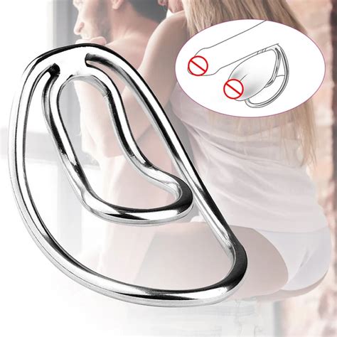 Metal Chastity With The Fufu Clip Sissy Male Chastity Training Device