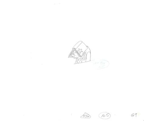 Walt Disney Goof Troop Original Production Animation Cartoon Drawing 59