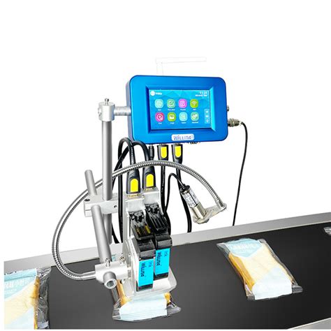 Mobile Integrated Tij Inkjet Printer Digital Expiry Date Printing Machine Expiry Date Printing