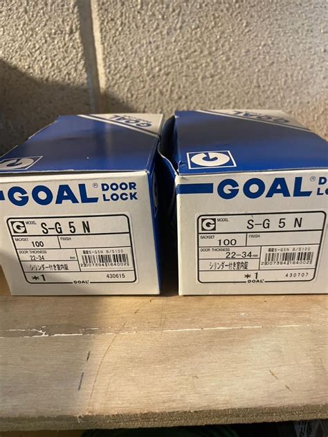 Goal S G 5n ドアノブ シリンダー錠 キー ロック 鍵 新品 メルカリ