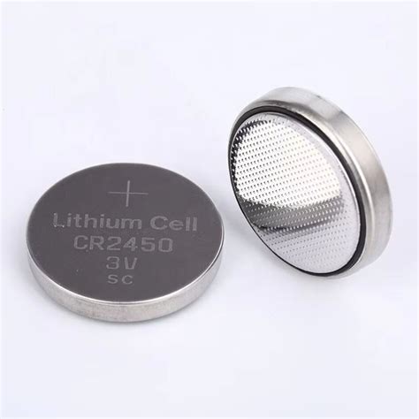 36v Lithium Ion Button Cell Battery 150mah Lir 2450 Li Ion
