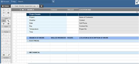 Construction Excel Templates Free Download At Debra Baughman Blog