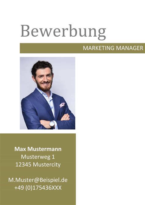 Bewerbung Deckblatt 5 Bewerbung Schreiben Der Korrekte Aufbau