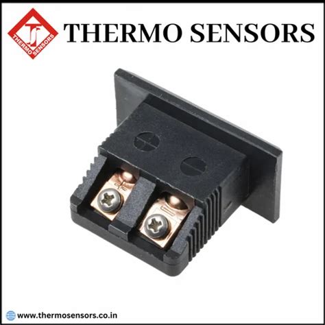 Panel Mount J Type Round Pin Male Female Thermocouple Connector At