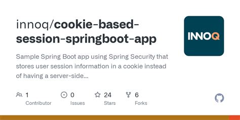 github innoq cookie based session springboot app sample spring boot