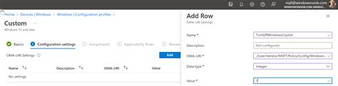 How Can I Disable Copilot Microsoft Intune Windows Noob