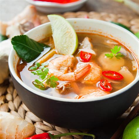 Low Fodmap Thai Tom Yum Soup Recipe Monash Fodmap