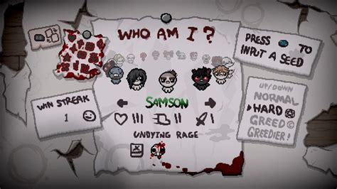 Tboi Repentance All Tainted Samson Completion Marks Youtube