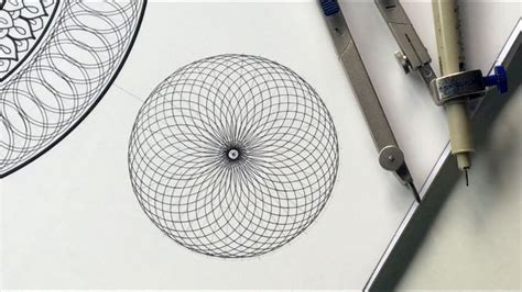Howto Make A Spirograph Effect Spirograph Spirograph Art Rainbow Mandala Howto Make A Spirograph Effect Spirograph Spirograph Art Rainbow Mandala