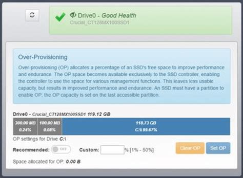 Crucial Storage Executive скачать на Windows бесплатно