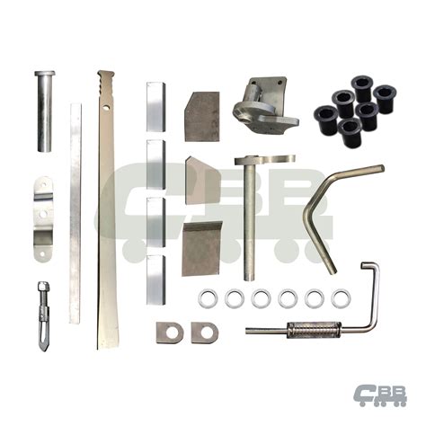 Tailgate Hinge Assembly 2 Way Hinge Complete Kit Std Alloy