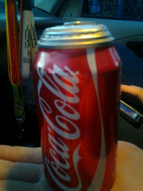 Exploding Can Canning Cola Coca Cola Soda Can