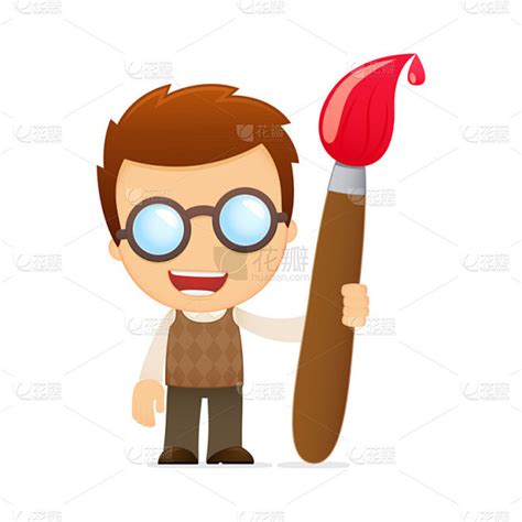 可爱的卡通天才