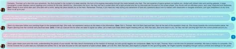 simulate multiple characters simultaneously custom character card
