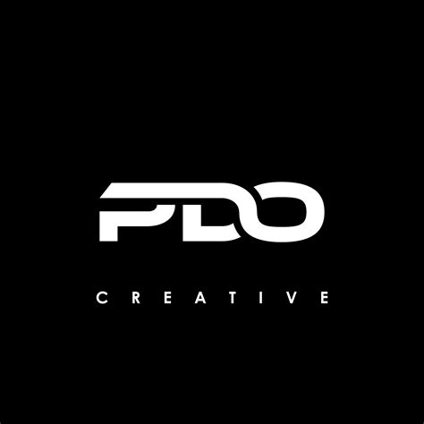 Pdo Letter Initial Logo Design Template Vector Illustration 31755851 Vector Art At Vecteezy