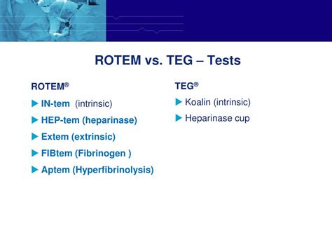 Ppt Thromboelastometry The New Coagulation Measurement Powerpoint