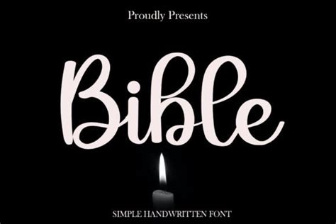 Bible Font Font Canyon