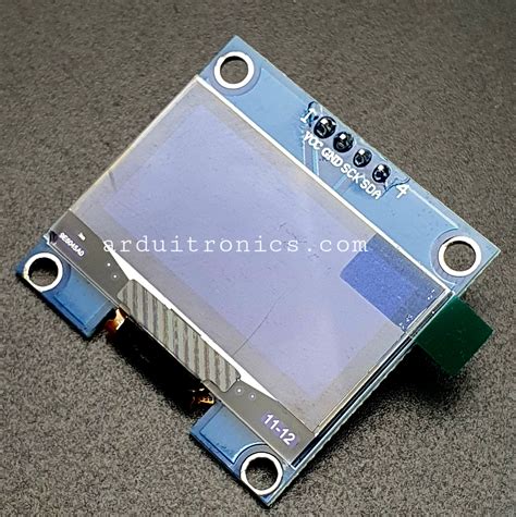 จอแสดงผล oled 128x64 แบบ i2c ขนาด 1 3 สีน้ำเงิน oled display i2c