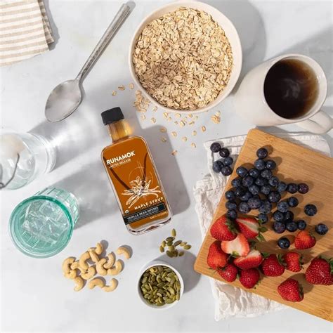 Vanilla Bean Infused Maple Syrup Runamok