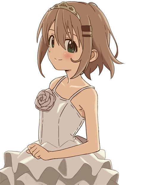 Safebooru 1girl Armpit Peek Bangs Blush Brown Hair Closed Mouth