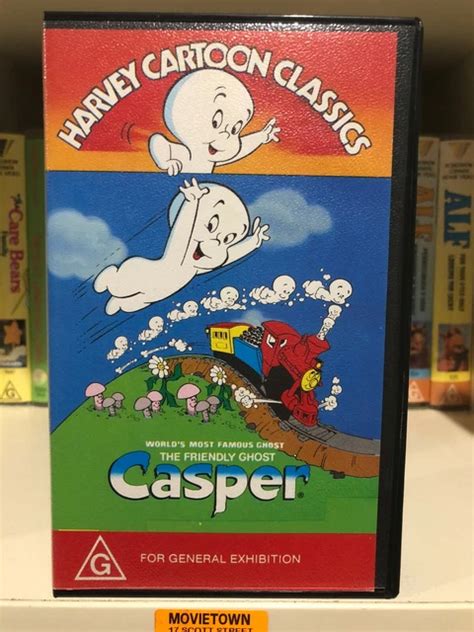 Casper The Friendly Ghost Harvey Cartoon Classics Vhs 2495