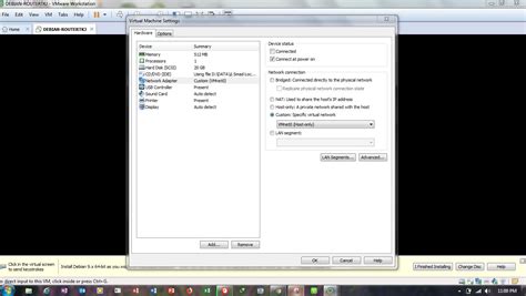 Langka Langkah Setingan Adapter Di Vmware It Nsa