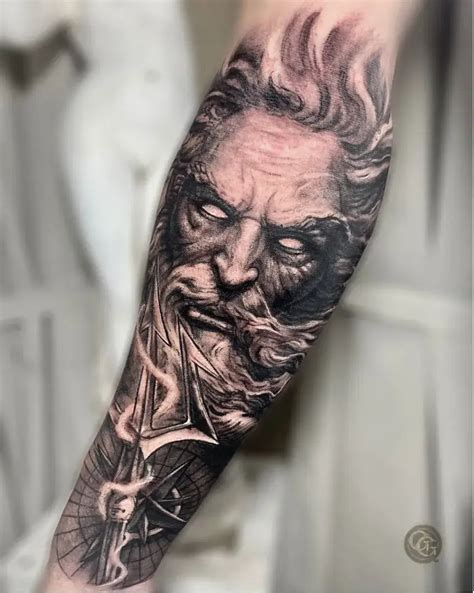 Poseidon Tattoo Meaning And Designs Unleash The Power Of The Sea God