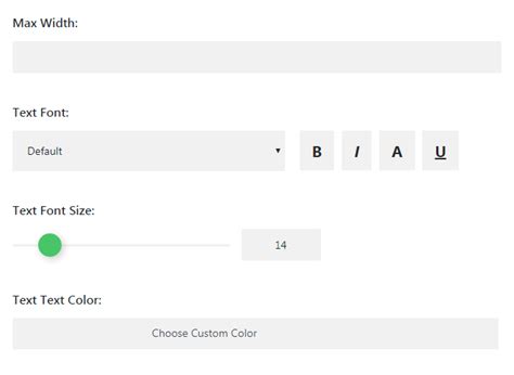 Power Builder Text Module Advanced Settings Overview
