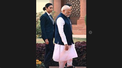 Photo Of Female Commando Walking Next To Pm Modi Goes Viral After Kangana Ranauts Instagram