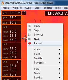 RTSP Display And Record A Video Stream Automation Cameras