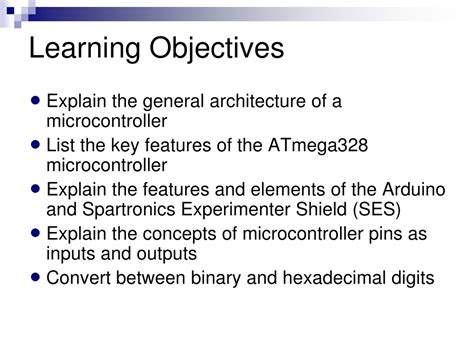 ppt understanding microcontroller architecture and atmega328 features powerpoint presentation