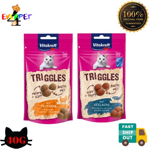 Vitakraft Triggles 40g Cat Treat Lazada