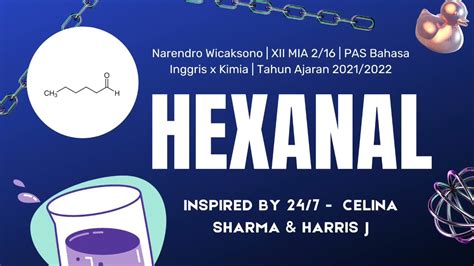 Hexanal Youtube