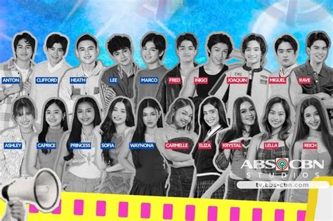 From Idols To Crushes “pbb Collab 2 0” Housemates Would Love To Spend A Day With These