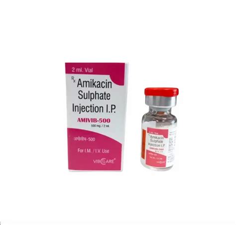 Amikacin 500mg Ip 500 Mg 2ml At ₹ 109 Vial In Panchkula Id