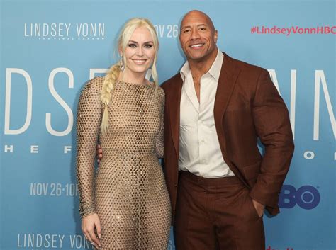 Lindsey Vonn Stuns In See Through Dress At Movie Premiere
