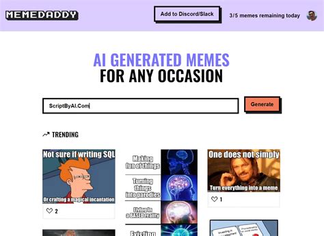 free and fast ai meme generator memedaddy