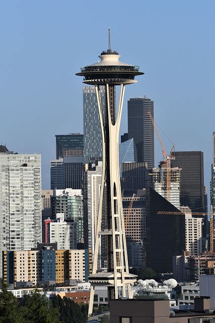 Space Needle Seattle Downtown Free Photo On Pixabay Pixabay