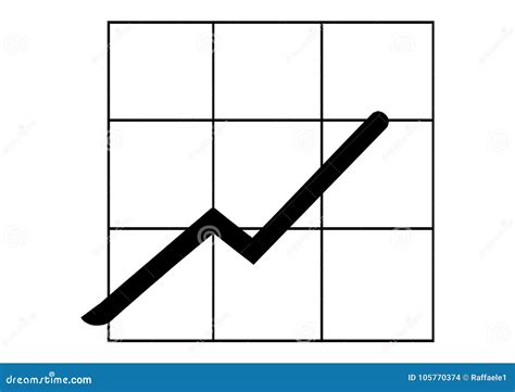 Excel Graphic Chart Vector Stock Vector Illustration Of Black 105770374