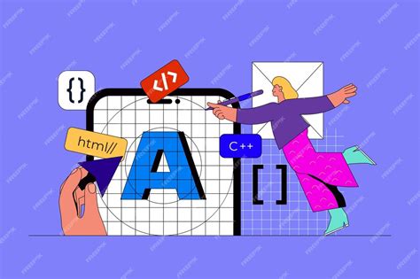 Premium Vector App Development Web Concept With Character Scene Man