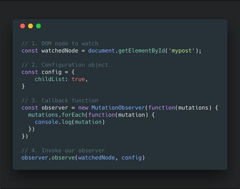 Lets Play With The Mutationobserver Api By Cale Woodley Medium