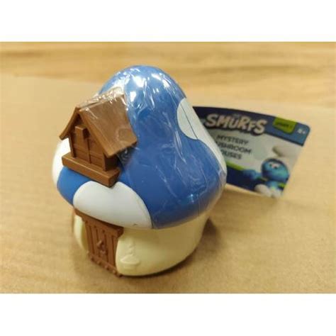The Smurfs Blue Mystery Mushroom Houses