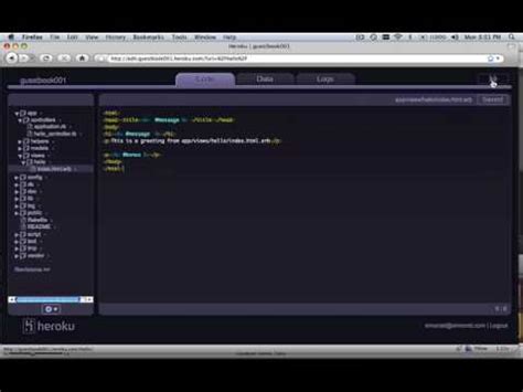 Getting Started With Rails On Heroku YouTube