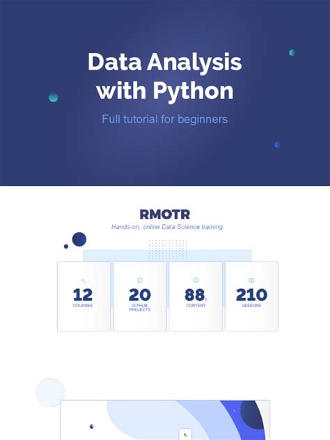 data analysis with python freecodecamp pdf pdf data analysis
