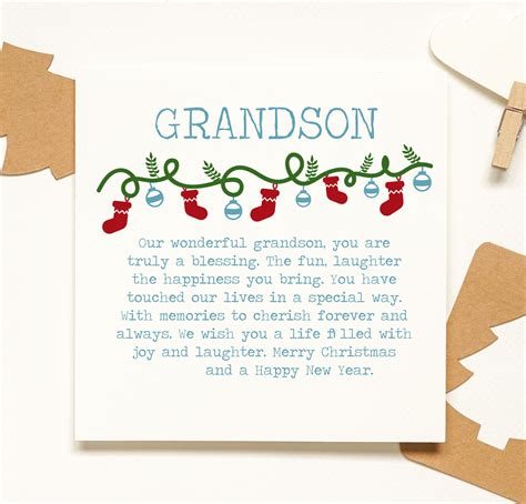 Grandson Birthday Card Verses