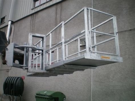 10ft Extendable Swivel Manlift Baskets Ohanlon Engineering