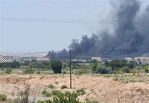 شهادت 4 پاسدار در حمله اسرائیل به پادگان المهدی ارومیه عکس تسنیم