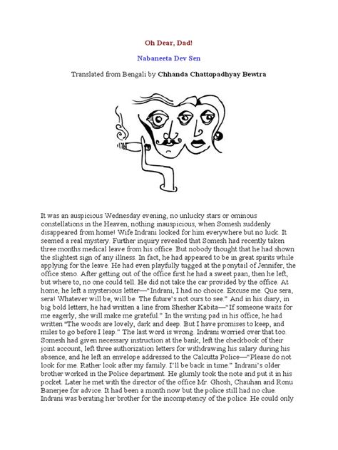 Oh Dear Dad Nabaneetadevsen Pdf