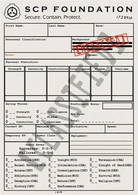 Scp Foundation Artofit