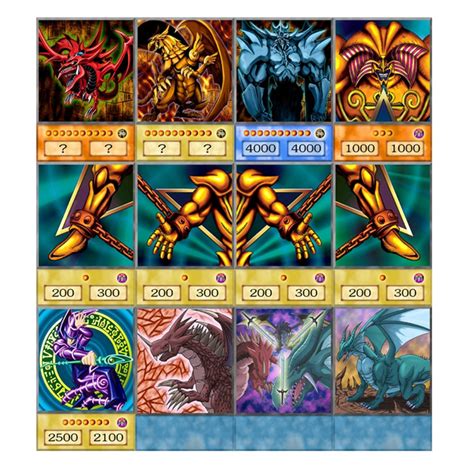 238pcs Yu Gi Oh Muto Game Card Group Anime Style Cards Dark Magician